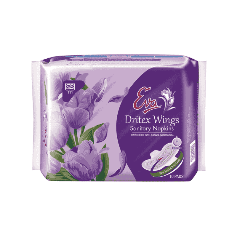 Eva Dritex Wings Sanitary Napkins – Omega Super